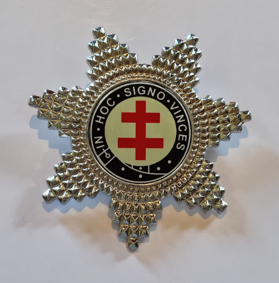 Knights Templar Preceptors breast star – The Crafty Freemason
